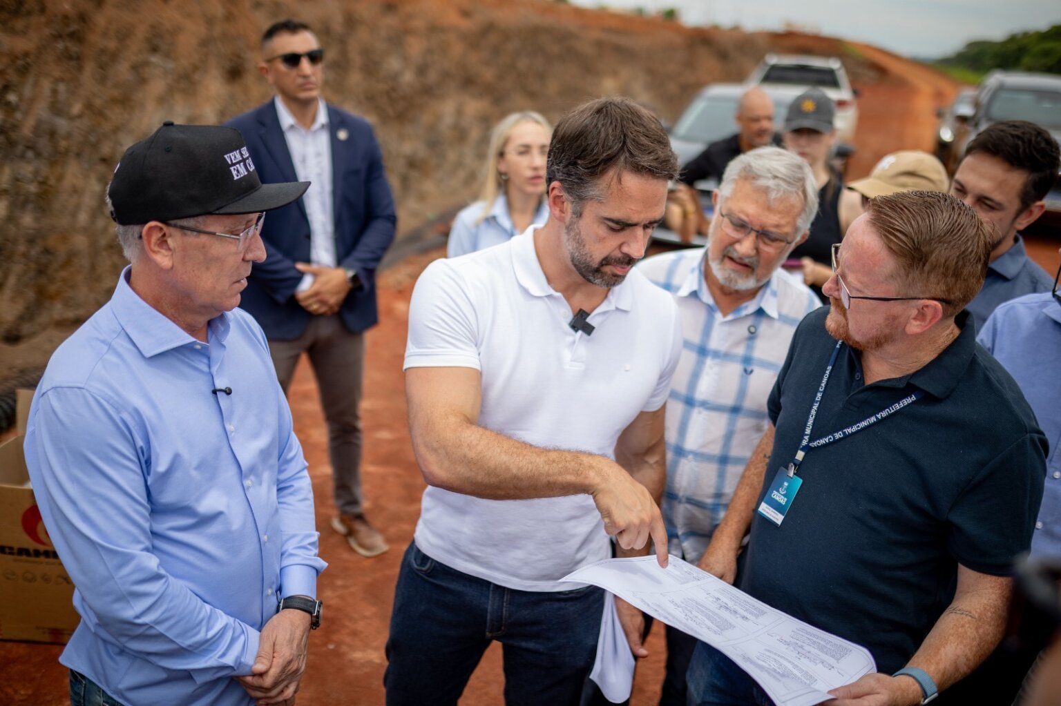 Ministro dos Transportes visita Canoas para vistoriar obras na BR-116 ...
